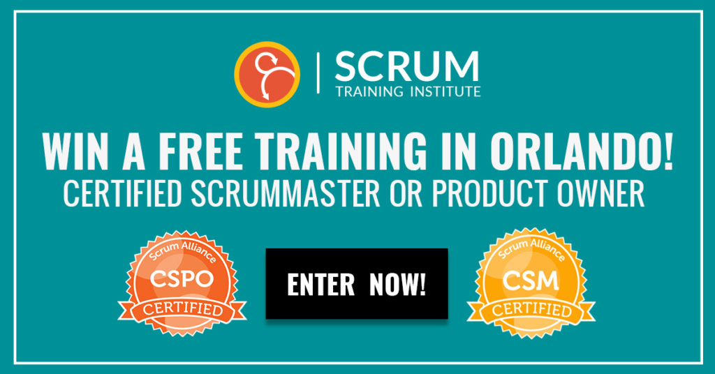 giveaway - Scrum Training Institute