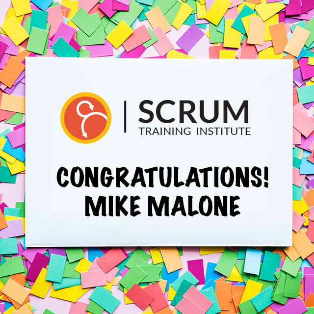 Spring 2019 Scrum Class Giveaway Winner! | Scrum Master Certification in Orlando Florida ...