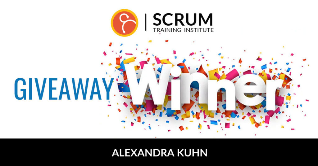 Fall 2020 Agile Training Second Drawing Giveaway Winner! | Scrum Master ...